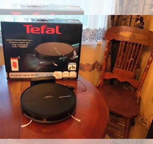 Робот пылесос моющий tefal