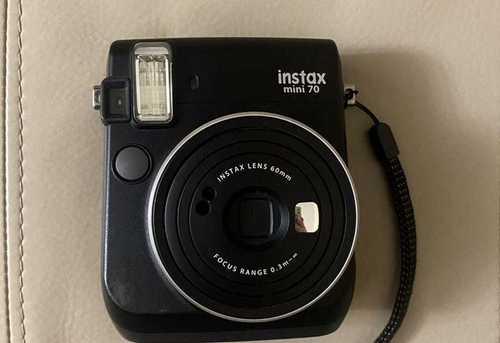 Фотоаппарат мгновенной печати instax 70 mini Black