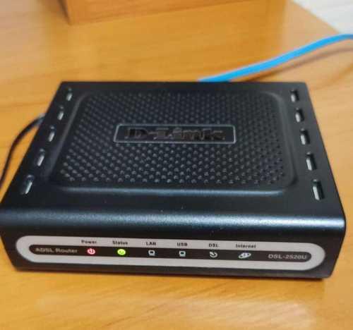 Роутер маршрутизатор adsl DSL-2520U D-Link