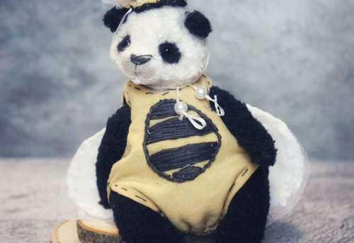 Панда - пчелка тедди игрушка