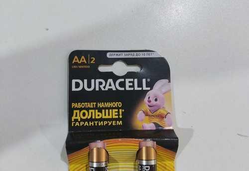 Батарейки duracell пальчиковые прм1