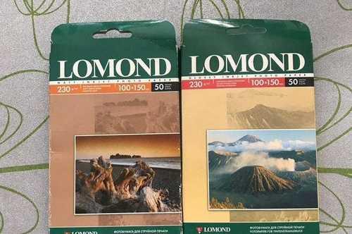 Фотобумага lomond