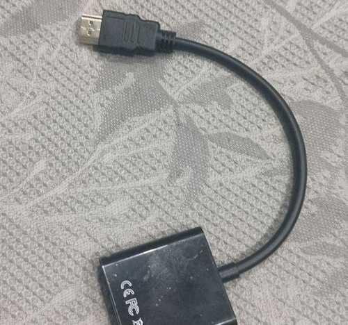 Переходник с vga на hdmi