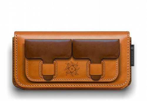 Monster hunter rise real leather multi pouch