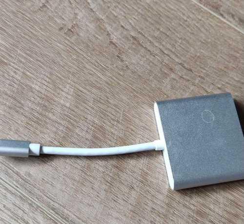 Нерабочий переходник hdmi Type-C USB для MacBook