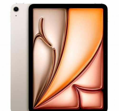 Планшет Apple iPad Air 11" M3 (2025) Wi-Fi 512GB, Starlight (Сияющая звезда)