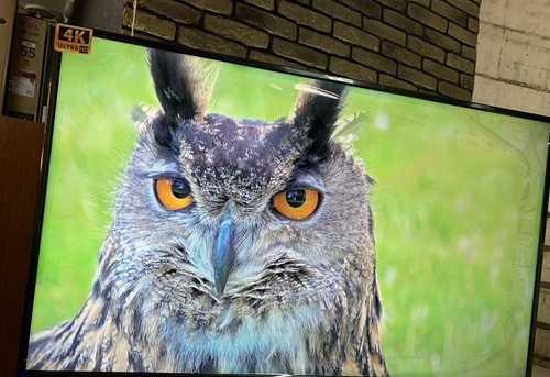 Большой телевизор 58 Smart,4K,Онлайн-тв,настроен