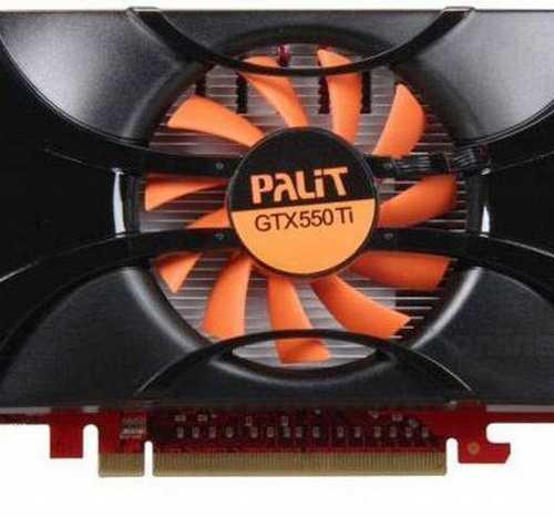 Видеокарта palit gtx 550 ti