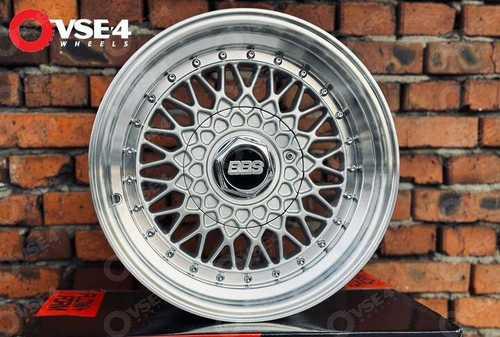 15" В Наличии # BBS RS 8J 4x100 Silver