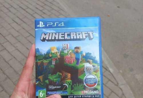 Minecraft ps4 диск
