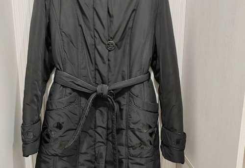 Пальто женское демисезонное на синтепоне размер 48