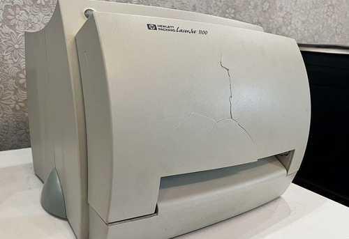 Принтер лазерный HP LaserJet 1100 бу