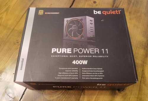 Блок питания be quiet Pure Power 11 400W черный