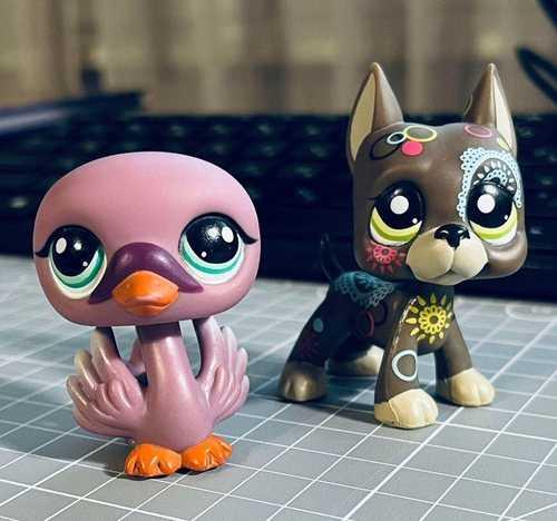 Littlest pet shop дог лебедь