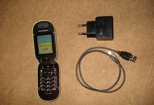 Motorola мобильный телефон- раскладушка