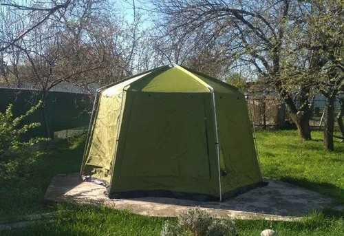Зеленый шатер-палатка туристический