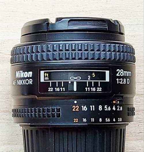 Объектив Nikon 28mm f 2.8 D AF Nikkor