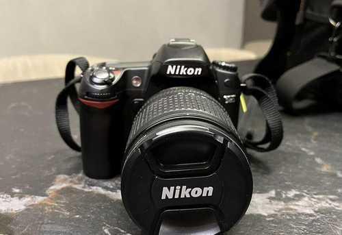 Фотоаппарат Nikon d80 (полный комплект) + штатив