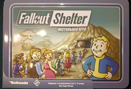 Настольная игра Fallout Shelter