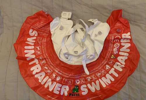Круг для плавания Freds swimtrainer красный