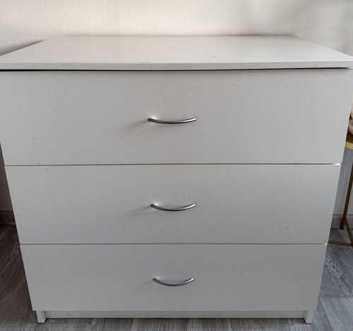 Комод IKEA Тодален 88*77*49 3 ящика Лдсп