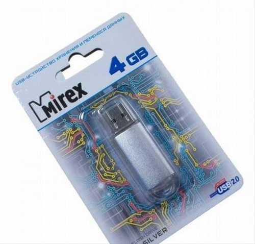 USB флешка 4GB Mirex Unit Silver