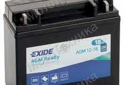 Мото аккумулятор exide 18Ah 250A 180/75/165