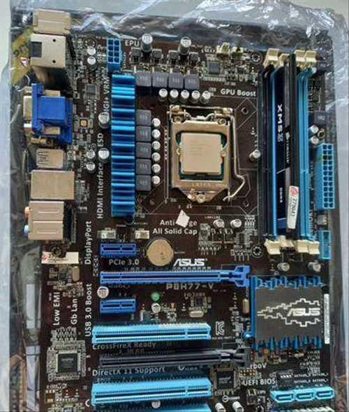 Материнская плата LGA 1151 asus P8H77-V