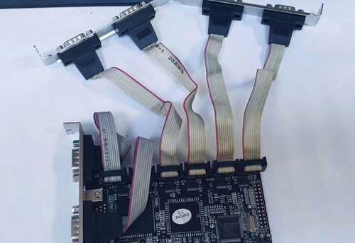 Контроллер COM-портов St-Lab I-472 PCI-E 6S Serial