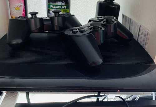 Sony PS3 super slim 500GB прошитая