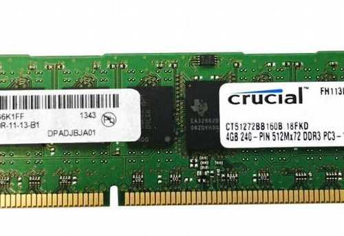 Оперативная память Crucial CT51272BB160B ddriii 4G