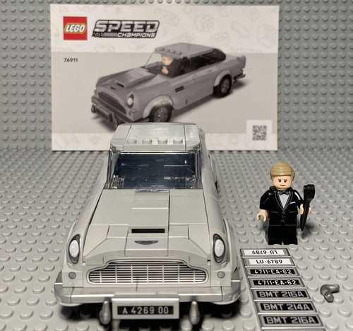 Lego 76911 Speed Champions 007 Aston Martin DB5