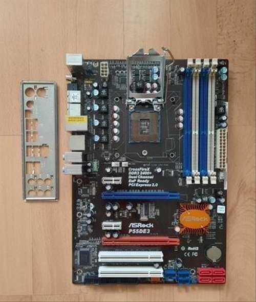 Материнская плата ASRock P55 1156