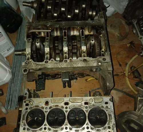 Двигатель Опель А14XER в разборе
