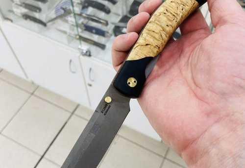 Ножик складной ручной работы Кайрос, сталь Х12мф