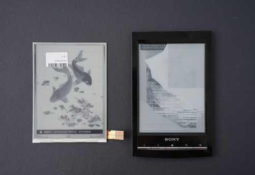 Экран для электронной книги Sony PRS-T1 + книга