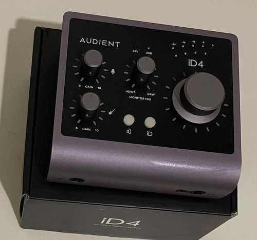 Звуковая карта audient id4 mkii