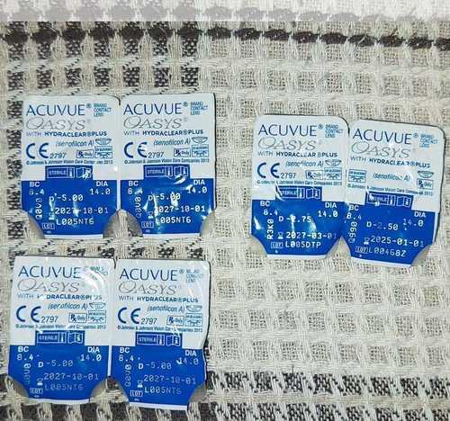 Линзы acuvue oasys