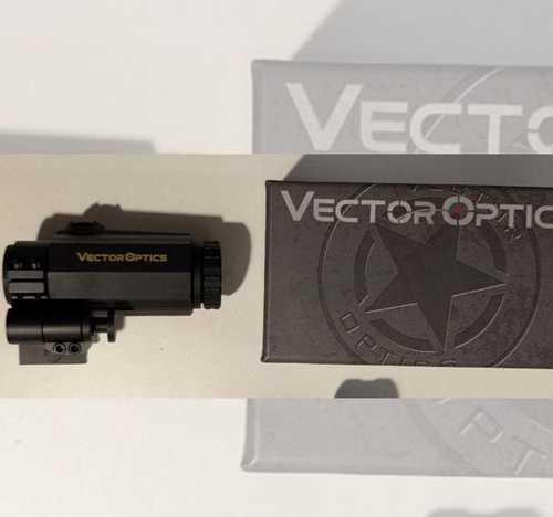 Магнифер vector optics maverick 3x22 с креплением