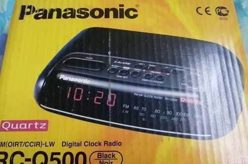 Радиоприемник с цифровыми часами panasonic RC Q500