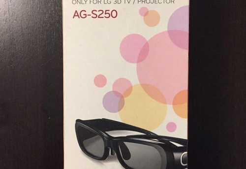 LG 3d glasses ag-s250 3д очки