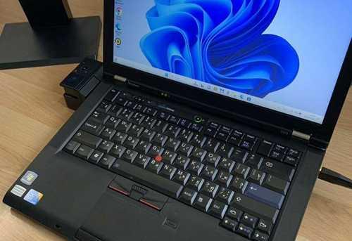 Ноутбук 14" Lenovo ThinkPad T410, 128 ГБ, Core i5-540M, RAM 6 ГБ, Quadro NVS 3100M 0.2 ГБ