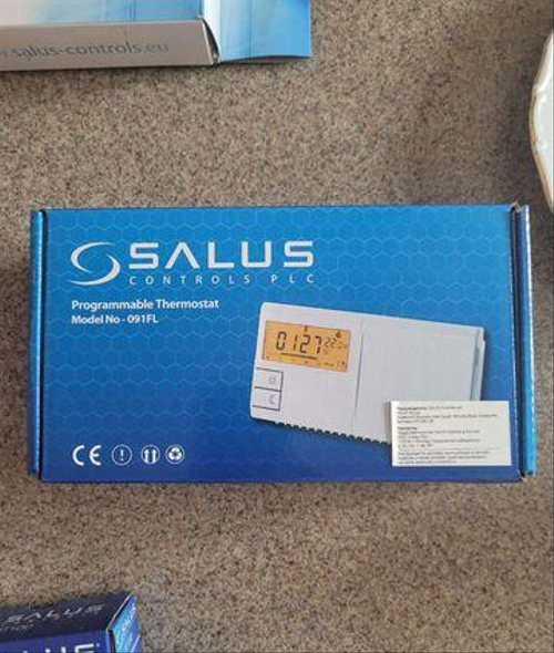 Терморегулятор salus Controls 091FL белый