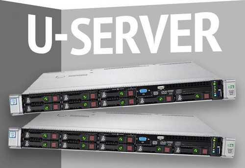 Сервер HP DL360 Gen9 8*2.5 2*2680v4 128Gb P440ar 2