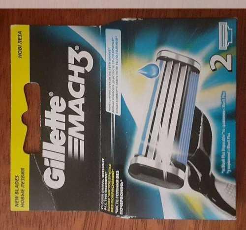 Кассеты для бритья gillette mach 3