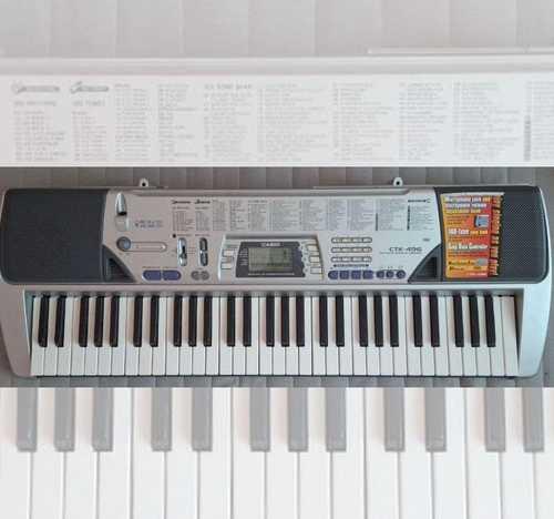 Синтезатор casio ct-496