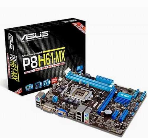 Asus P8H61-MX + intel i5-3470 LGA1155