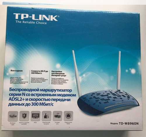 Wi-Fi роутер TP-link TD-W8960N