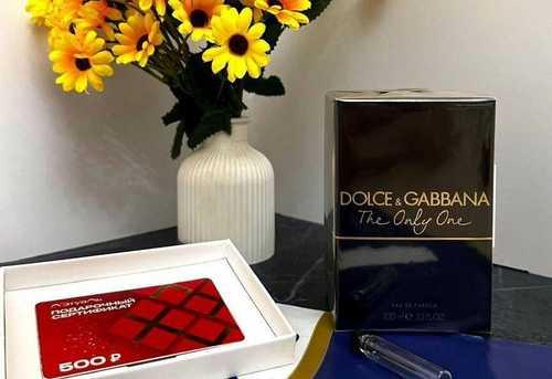 Dolce gabbana the only one 100 ml парфюмерная вода