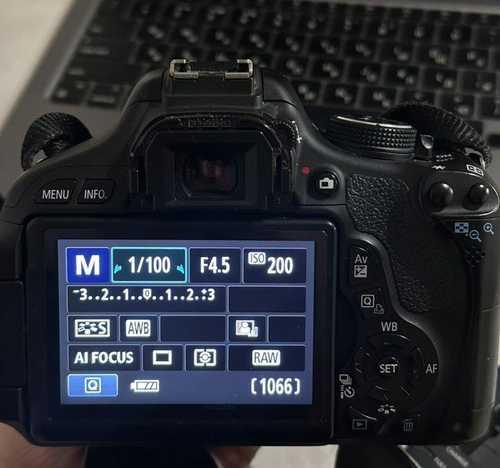 Фотоаппарат canon eos 600d kit